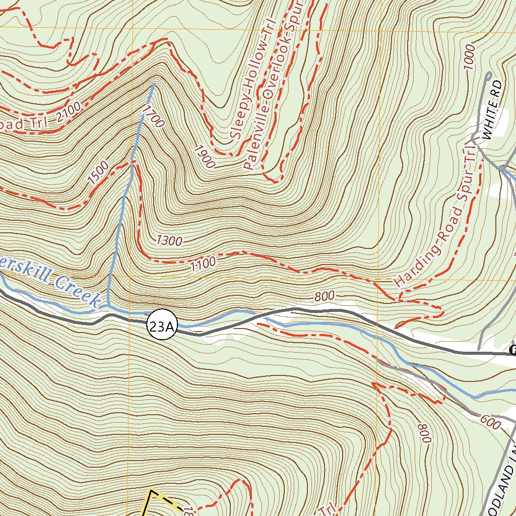 Kaaterskill Clove, NY (2023, 24000-Scale) Map by United States ...