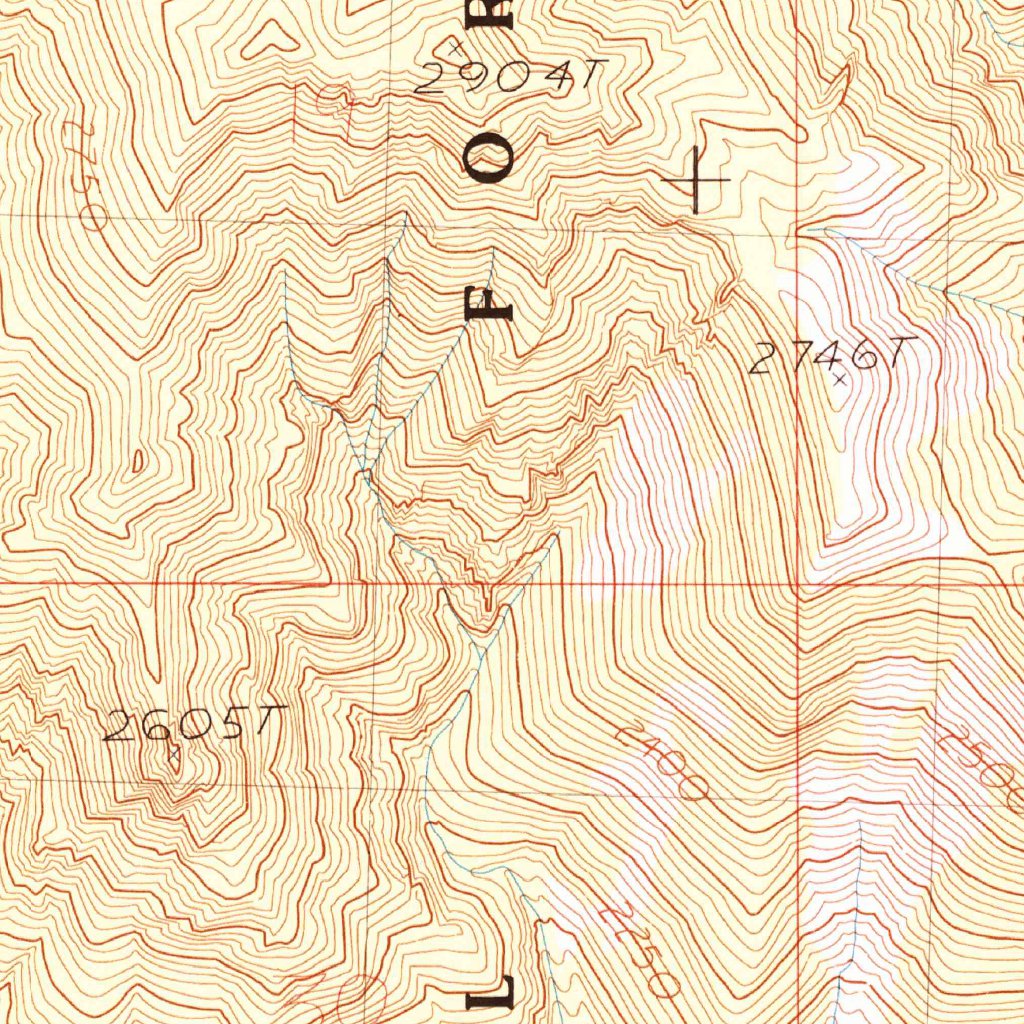 Kalamazoo Creek, NV (1982, 24000-Scale) Map by United States Geological ...