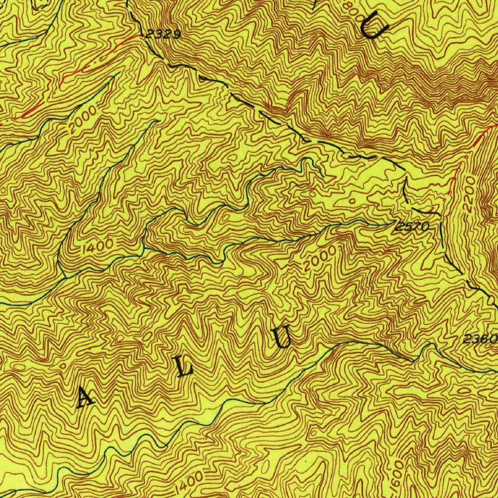 Kaneohe, HI (1954, 24000-Scale) Map by United States Geological Survey ...