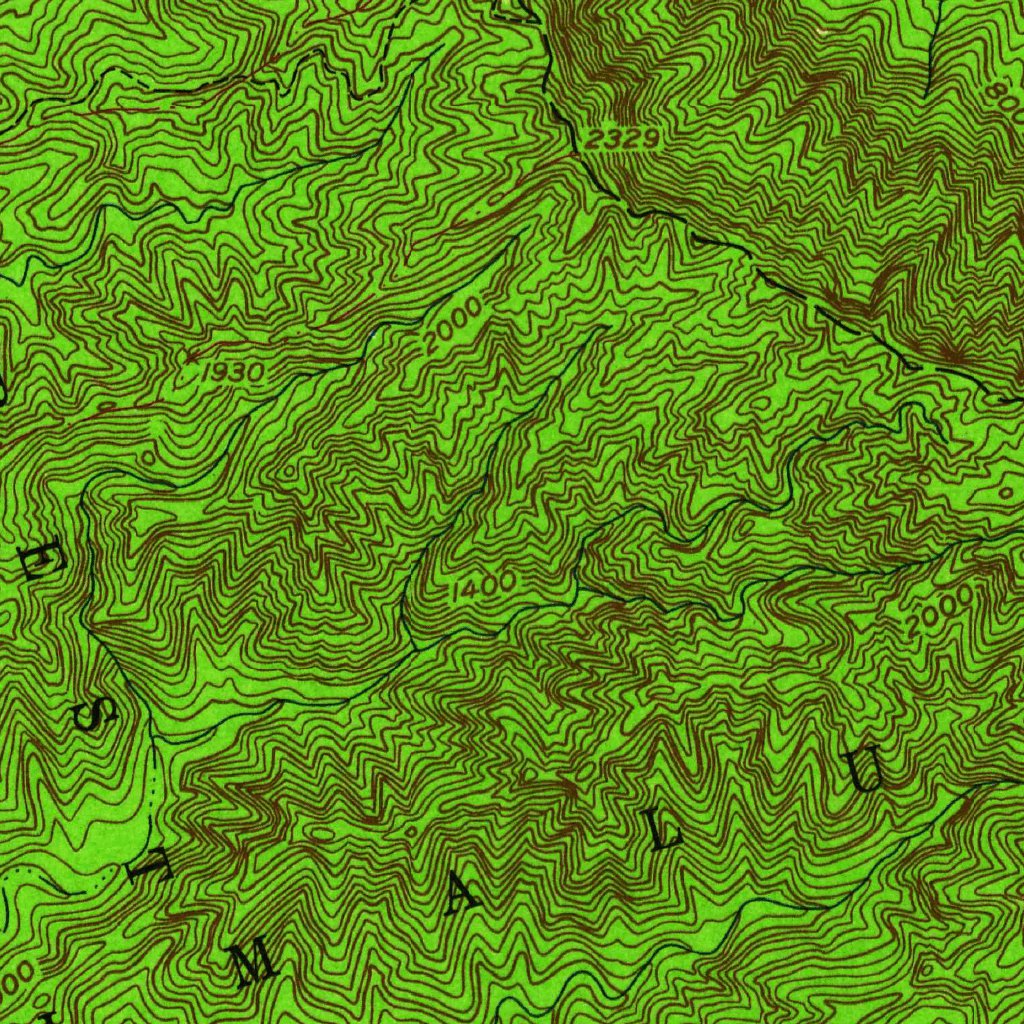 Kaneohe, HI (1959, 24000-Scale) Map by United States Geological Survey ...