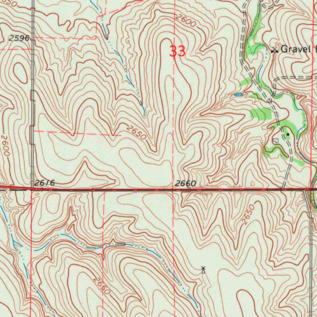 Kanona, KS (1965, 24000-Scale) Map by United States Geological Survey ...