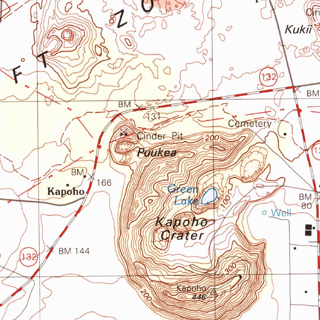 Kapoho, HI (1995, 24000-Scale) Map by United States Geological Survey ...