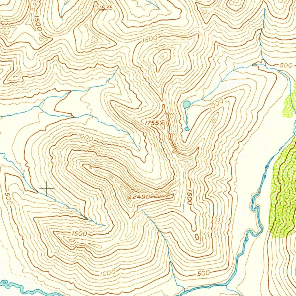 Karluk B-2, AK (1954, 63360-Scale) Map by United States Geological ...