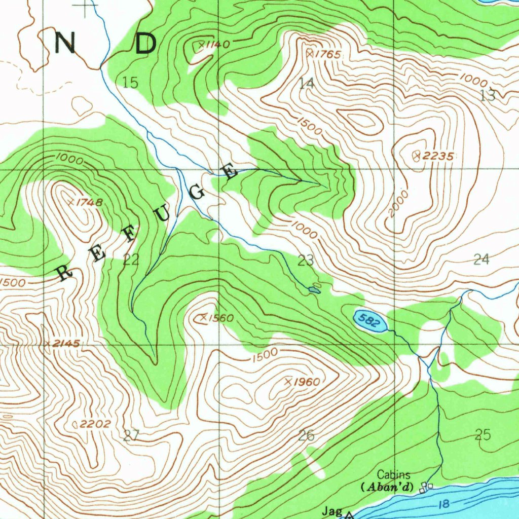 Karluk C-1, AK (1952, 63360-Scale) Map by United States Geological ...