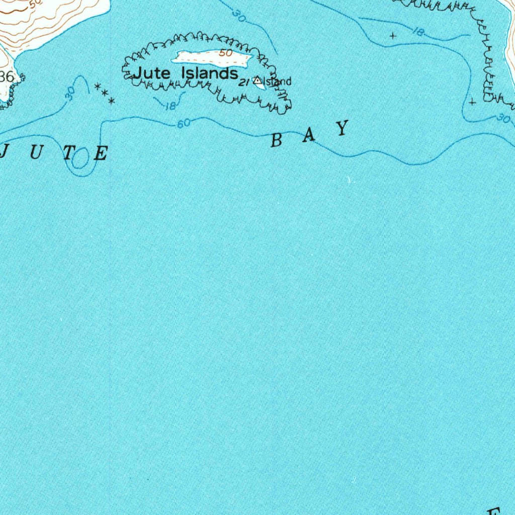 Karluk C-6, AK (1951, 63360-Scale) Map by United States Geological ...