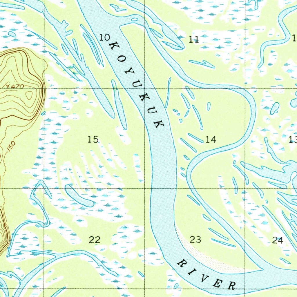 Kateel River A-3, AK (1952, 63360-Scale) Map by United States ...