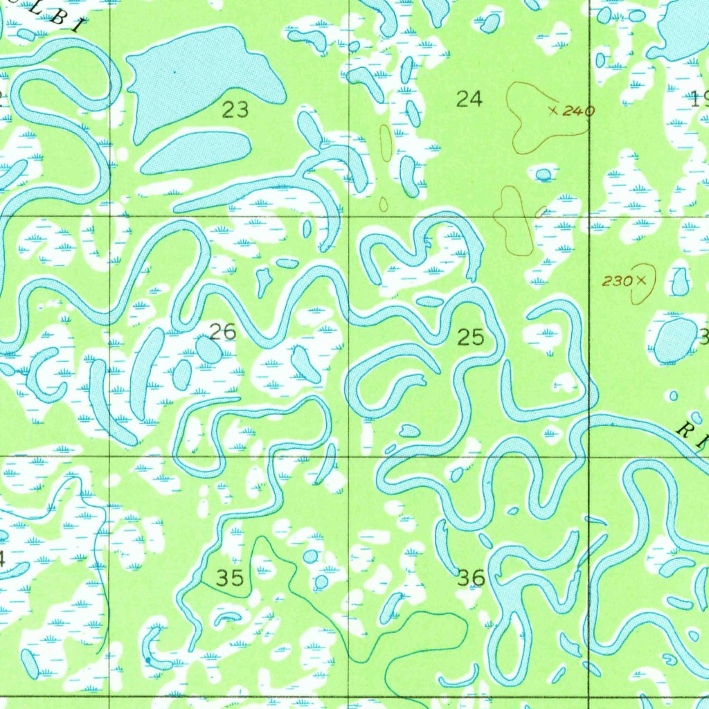 Kateel River B-1, AK (1952, 63360-Scale) Map by United States ...