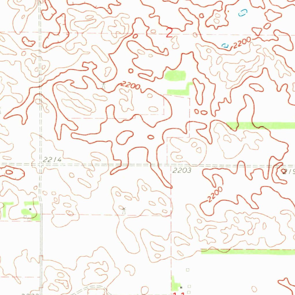 Kearney SW, NE (1970, 24000-Scale) Map by United States Geological ...