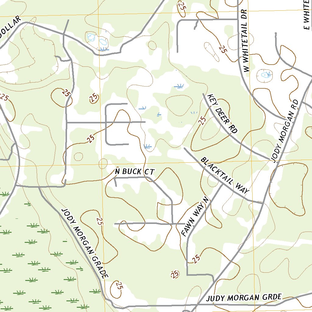 Keaton Beach, FL (2021, 24000-Scale) Map by United States Geological ...