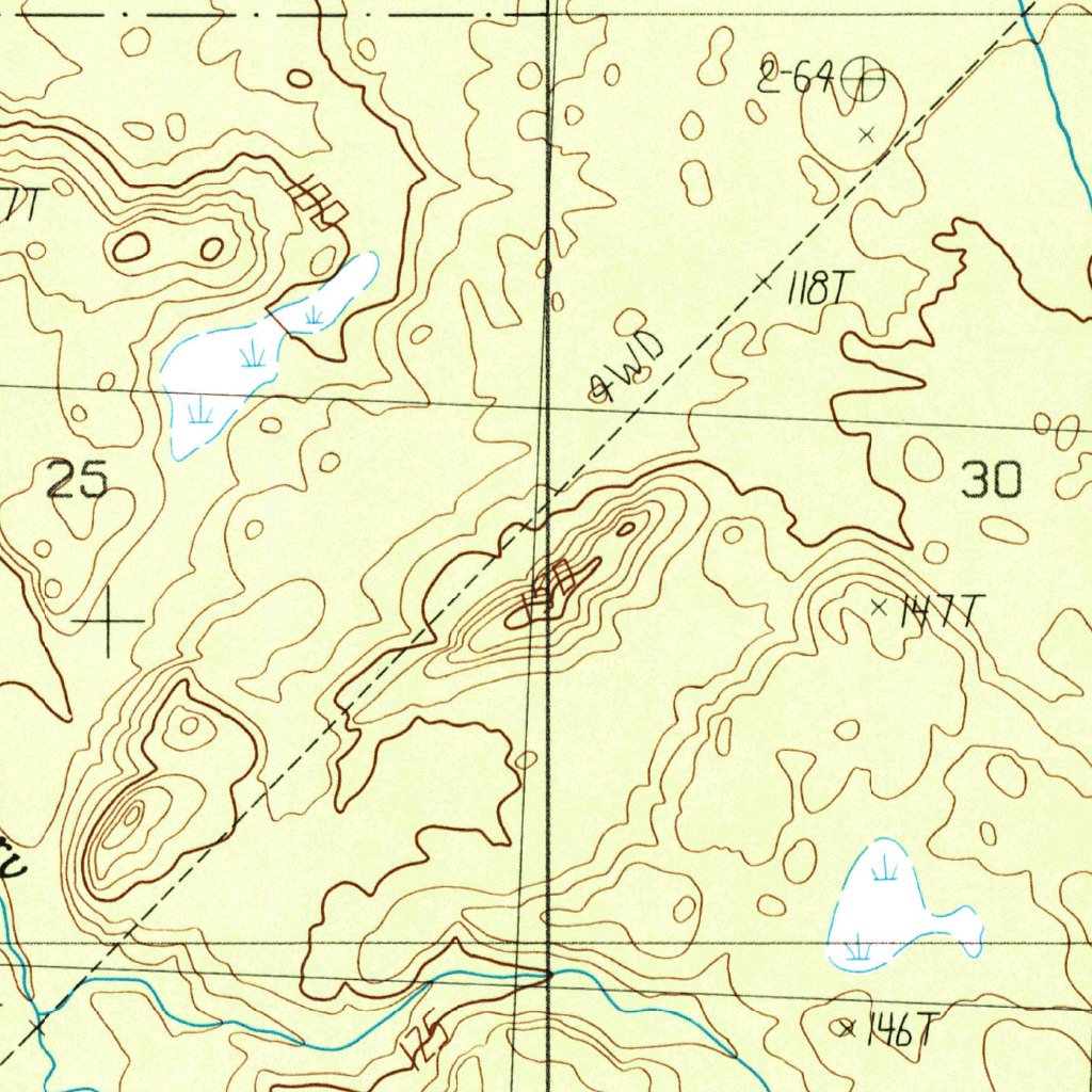 Kenai C-1 NW, AK (1986, 25000-Scale) Map by United States Geological ...