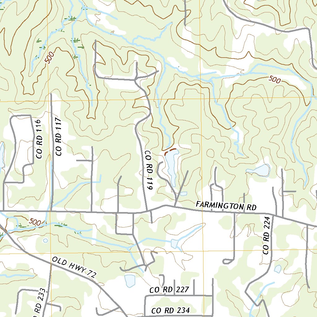 Kendrick, MS (2021, 24000-Scale) Map by United States Geological Survey ...