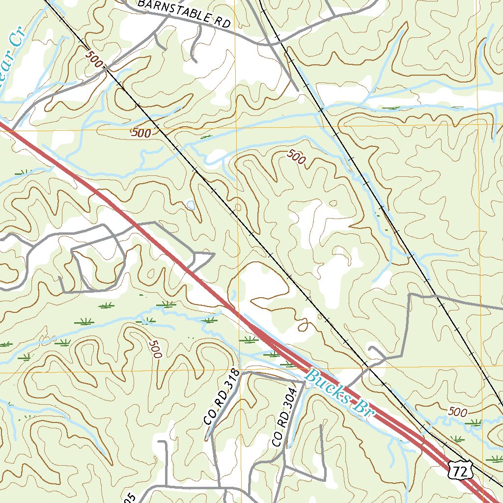 Kendrick, MS (2021, 24000-Scale) Map by United States Geological Survey ...