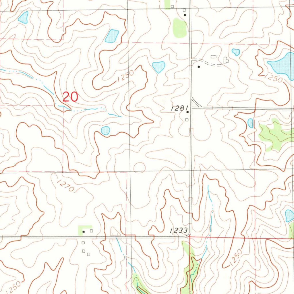Kent, IA (1981, 24000-Scale) Map by United States Geological Survey ...