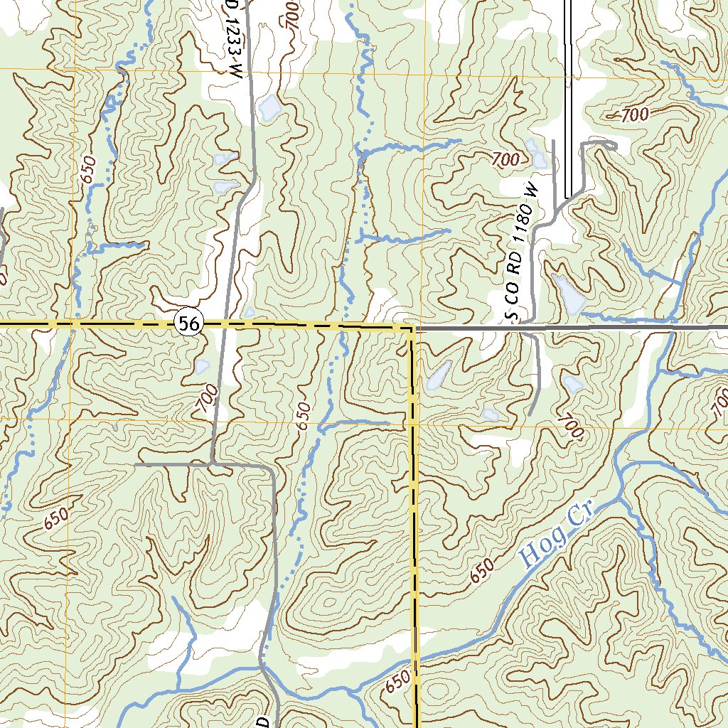 Kent, IN (2022, 24000-Scale) Map by United States Geological Survey ...