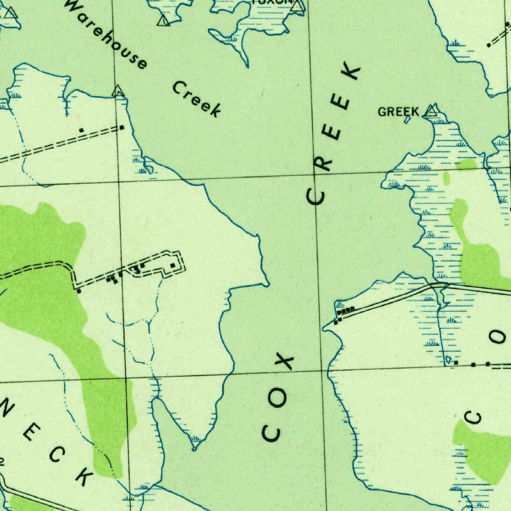 Kent Island, MD (1943, 31680-Scale) Map by United States Geological ...