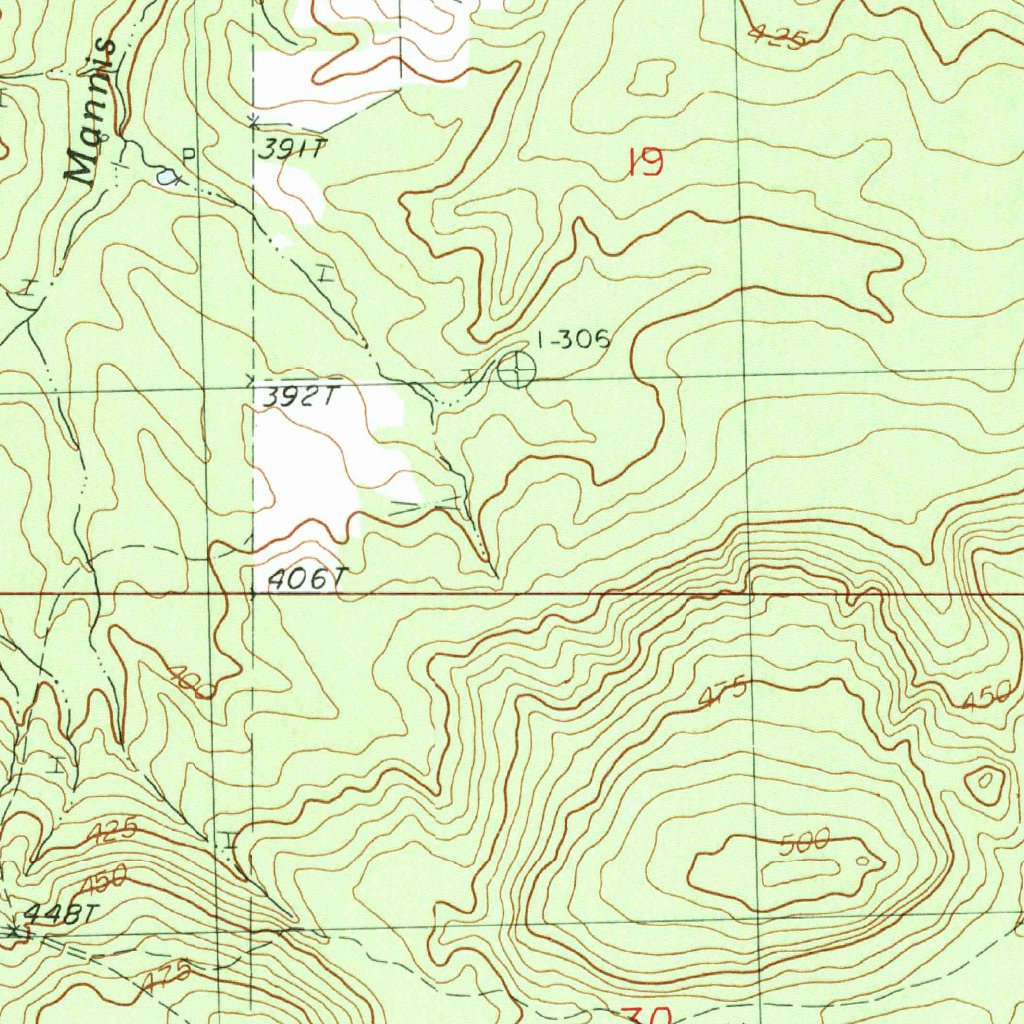 Kenton, MI (1982, 25000-Scale) Map by United States Geological Survey ...