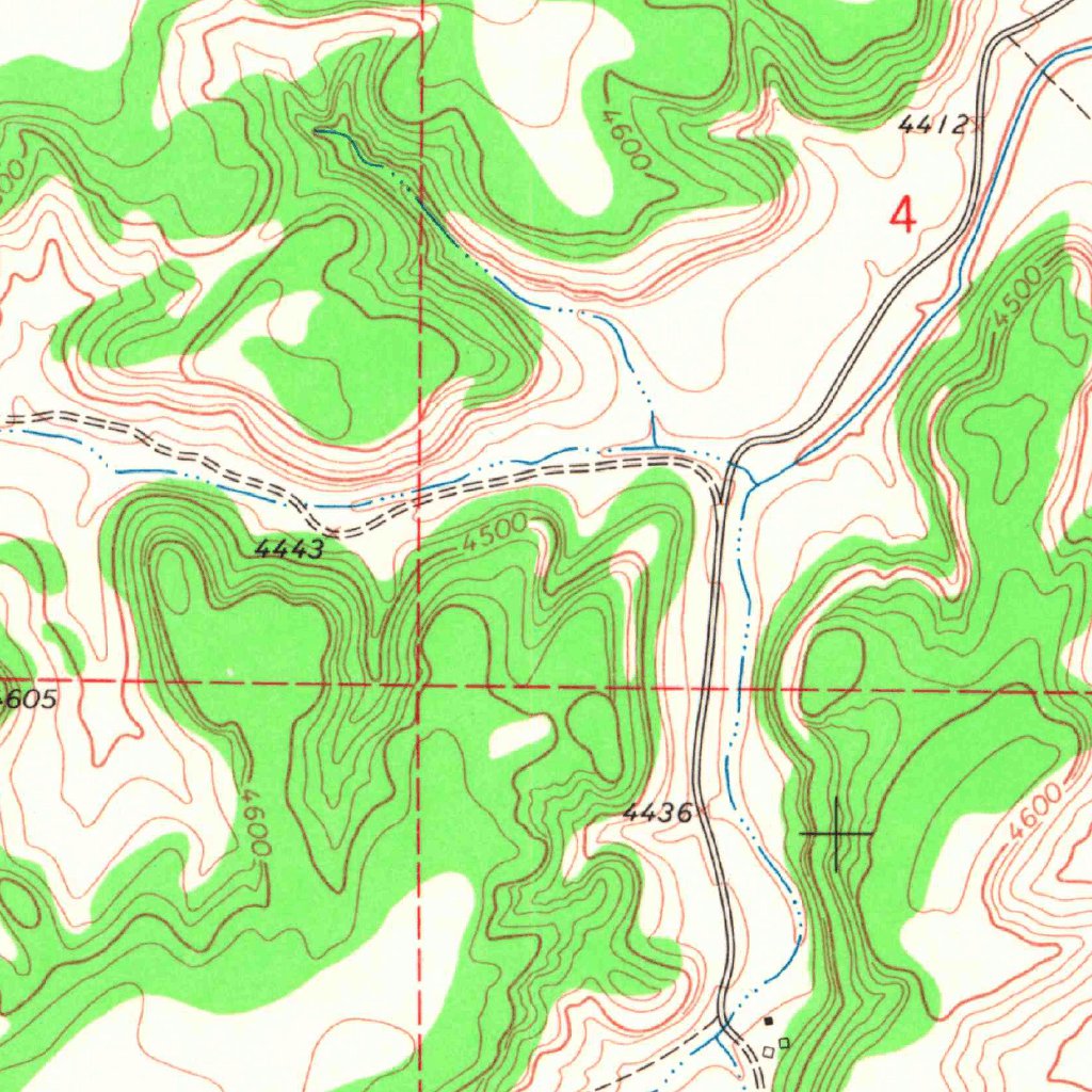Kenton SW, OK (1969, 24000-Scale) Map by United States Geological ...