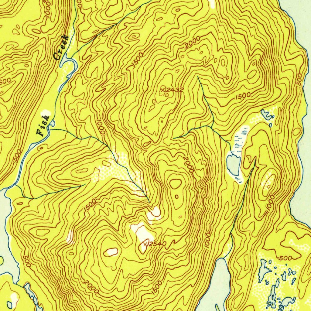 Ketchikan B-4, AK (1952, 63360-Scale) Map by United States Geological ...