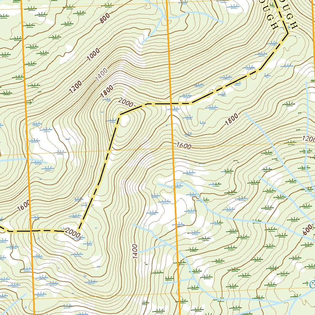Ketchikan C-6 NW, AK (2021, 25000-Scale) Map by United States ...