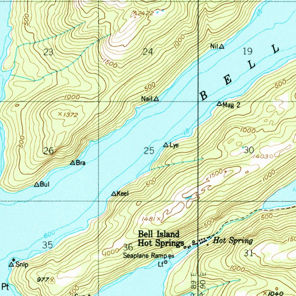 Ketchikan D-5, AK (1952, 63360-Scale) Map by United States Geological ...