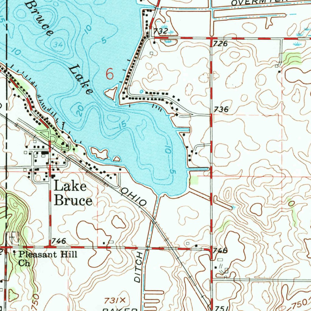 Kewanna, IN (1962, 24000-Scale) Map by United States Geological Survey ...