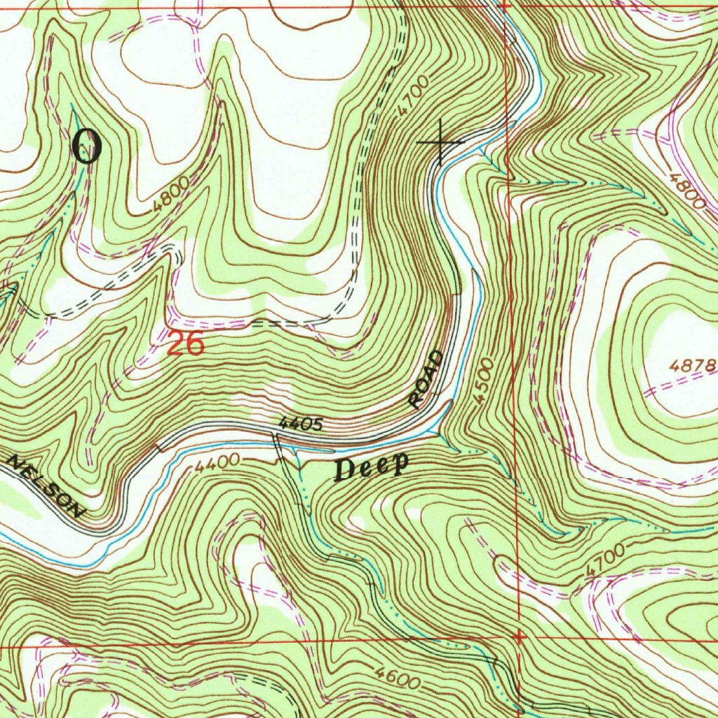 Keys Creek, OR (1966, 24000-Scale) Map by United States Geological ...