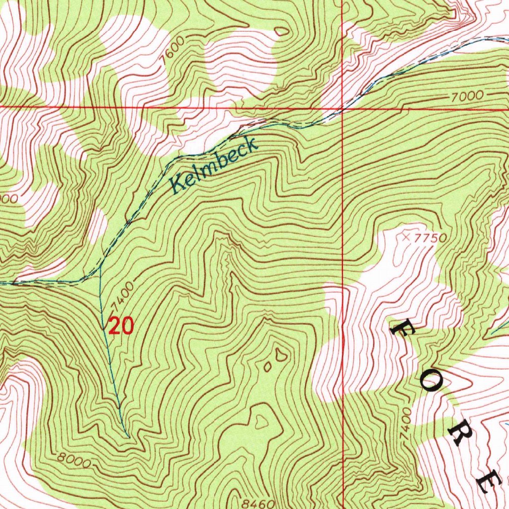 Kidd, MT (1997, 24000-Scale) Map by United States Geological Survey ...