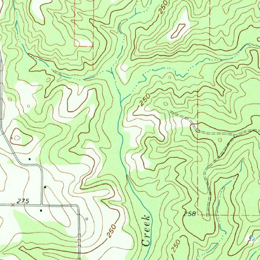 Kildare, TX (1962, 24000-Scale) Map by United States Geological Survey ...
