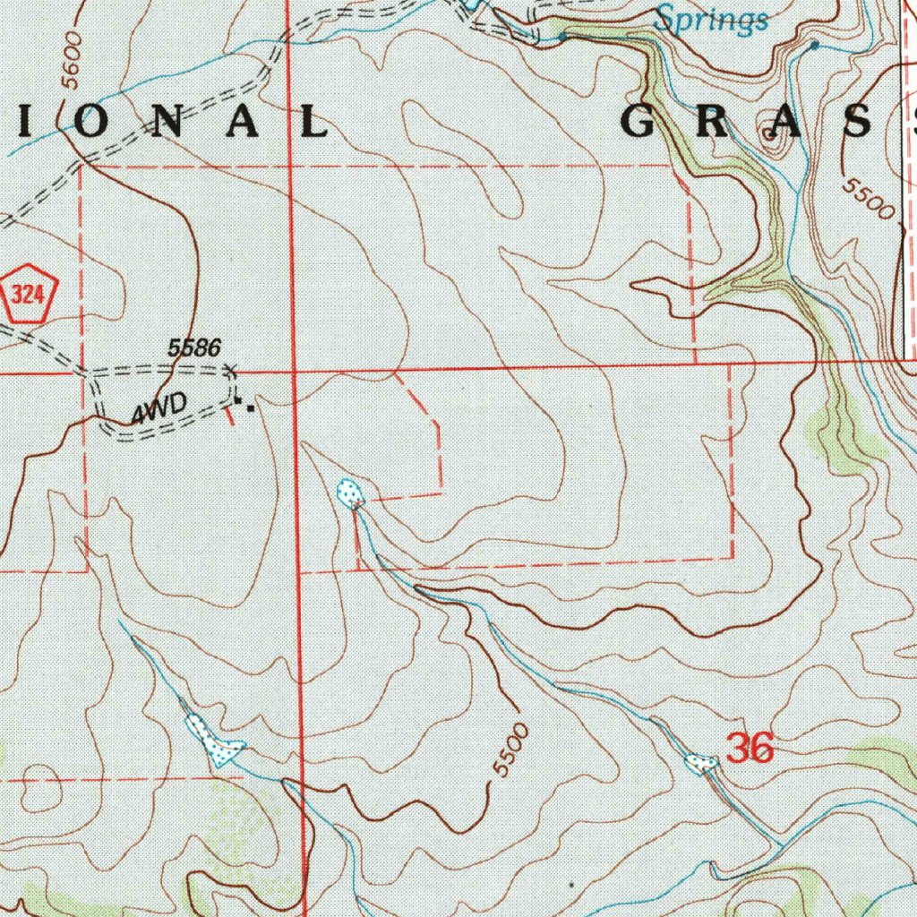 Kim South, CO (1996, 24000-Scale) Map by United States Geological ...