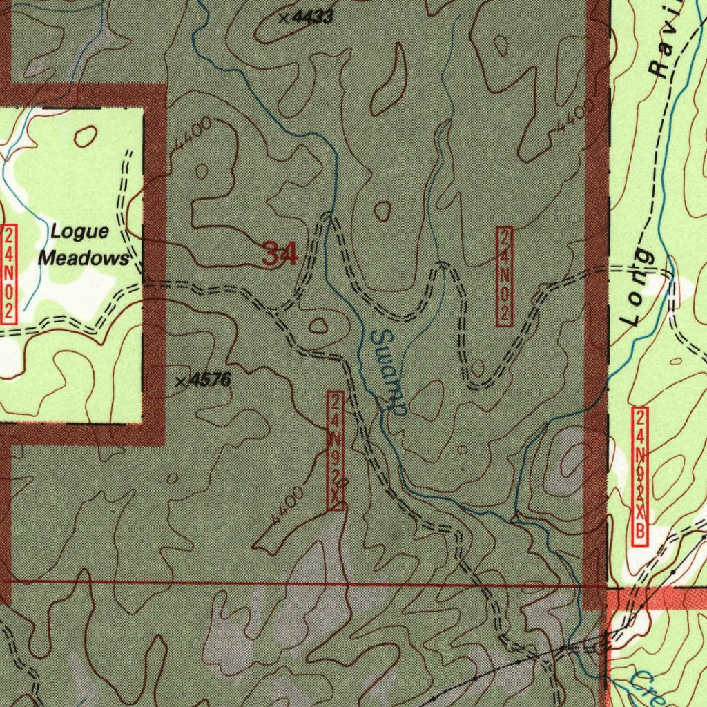 Kimshew Point, CA (1995, 24000-Scale) Map by United States Geological ...