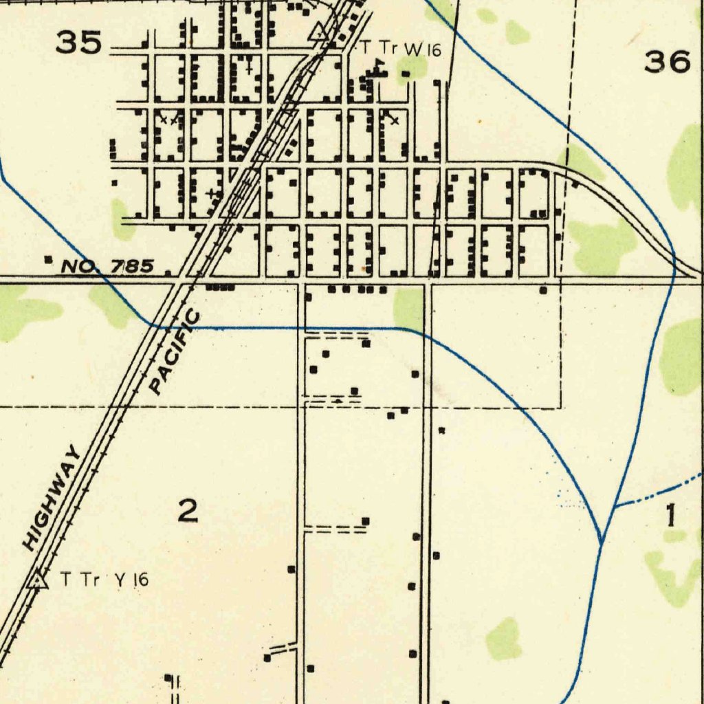 Kinder, LA (1947, 31680-Scale) Map by United States Geological Survey ...