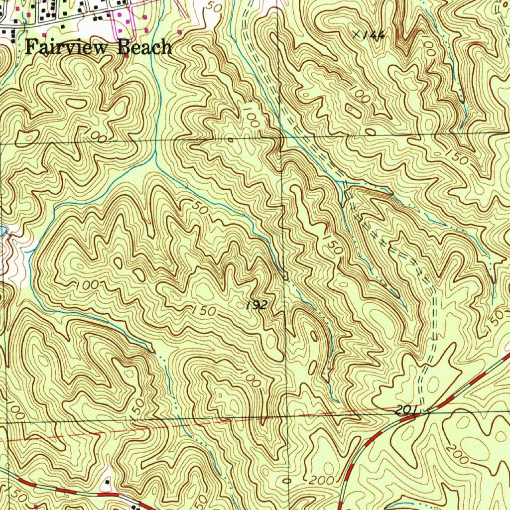 King George, VA-MD (1968, 24000-Scale) Map by United States Geological ...