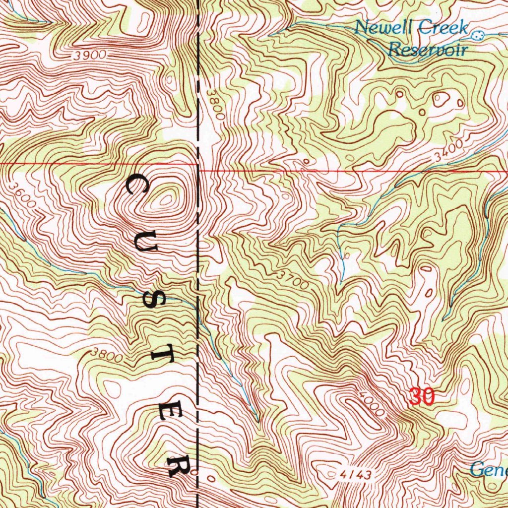 King Mountain, MT (1995, 24000-Scale) Map by United States Geological ...