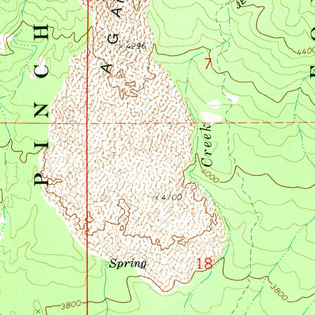 King Mountain, WA (1971, 24000-Scale) Map by United States Geological ...