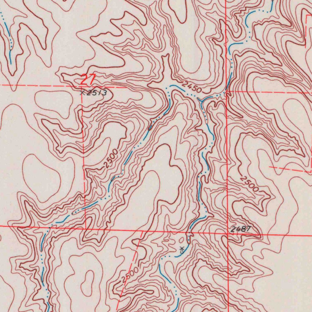Kingsdown, KS (1969, 24000-Scale) Map by United States Geological ...