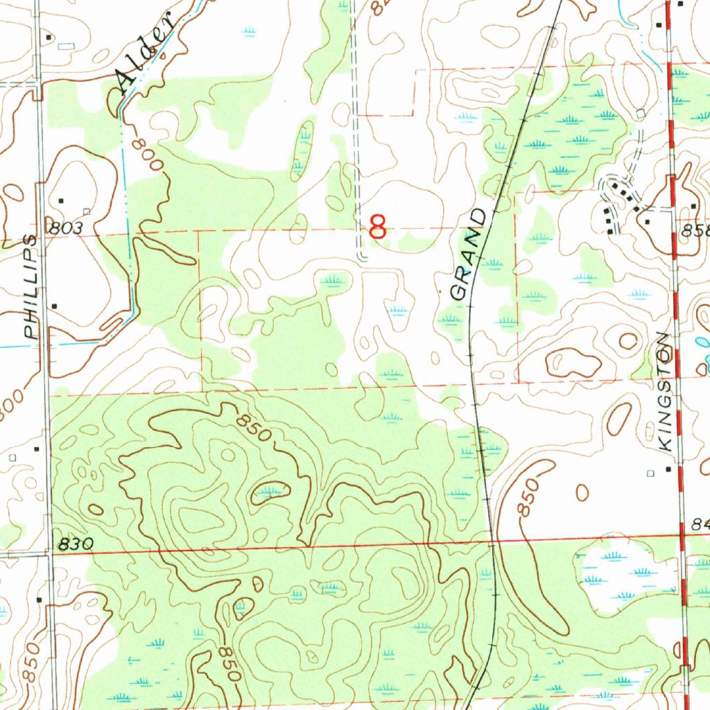 Kingston, MI (1963, 24000-Scale) Map by United States Geological Survey ...