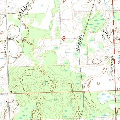 Kingston, MI (1963, 24000-Scale) Map by United States Geological Survey ...