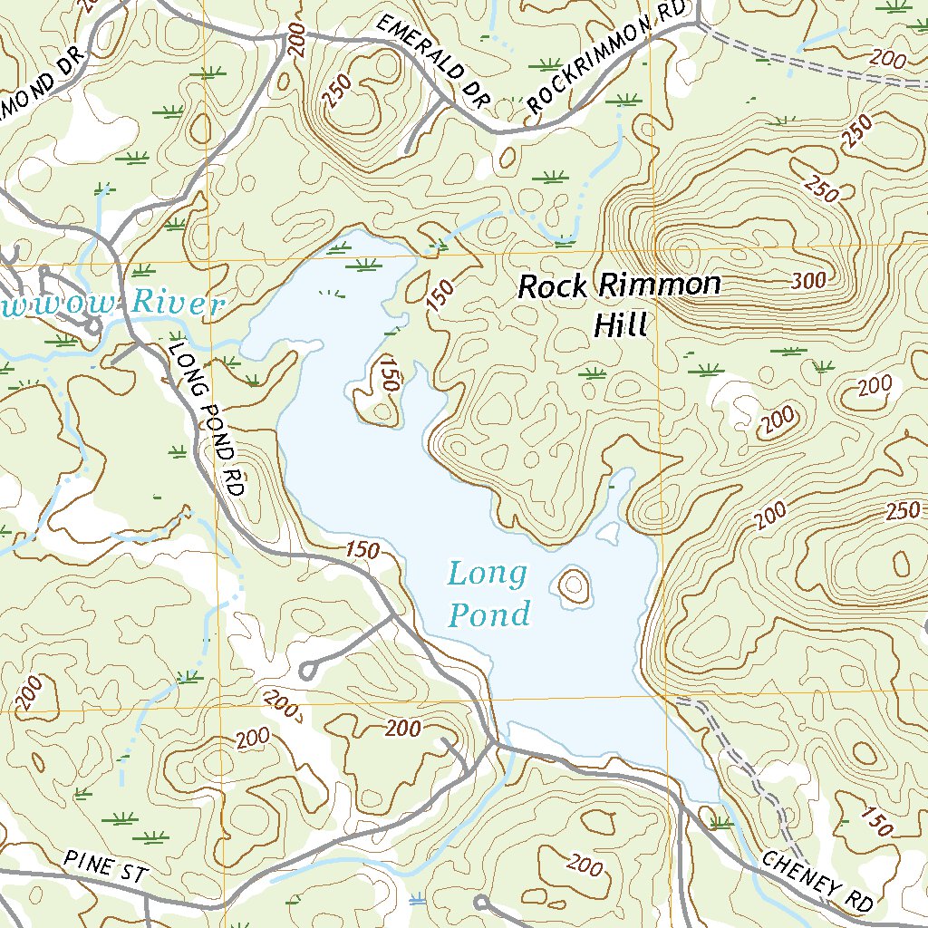 Kingston, NH (2021, 24000-Scale) Map by United States Geological Survey ...