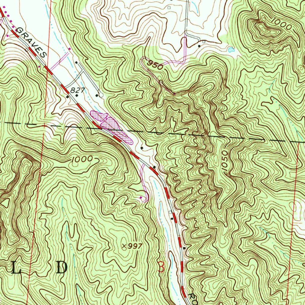 Kingston, OH (1961, 24000-Scale) Map by United States Geological Survey ...