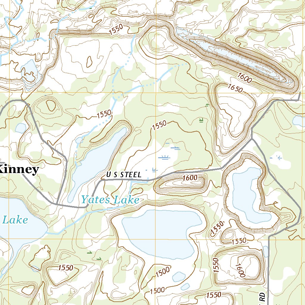 Kinney, MN (2022, 24000-Scale) Map by United States Geological Survey ...