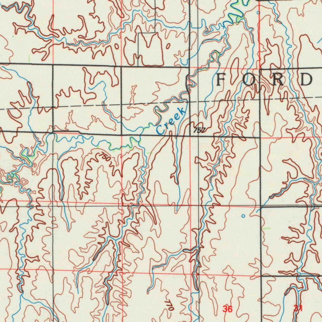 Kinsley, KS (1985, 100000-Scale) Map by United States Geological Survey ...