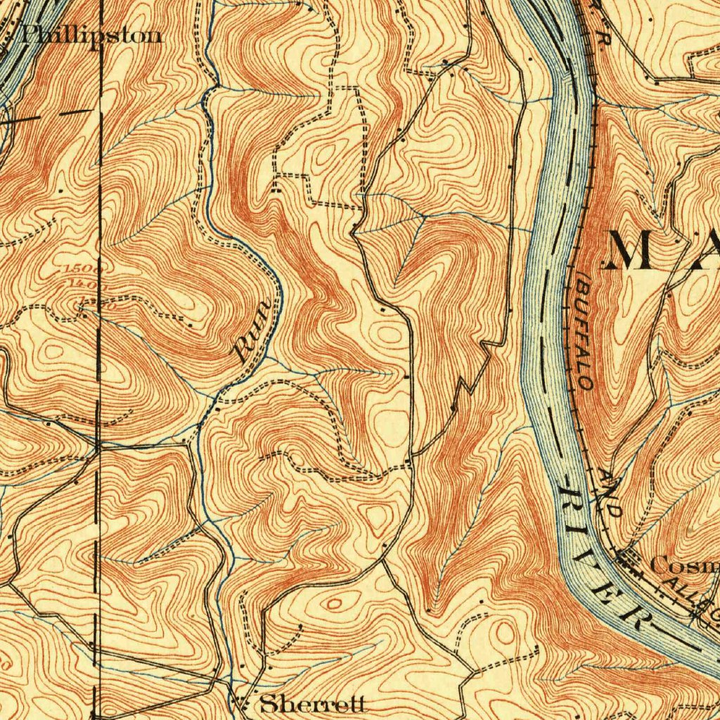 Kittanning, PA (1902, 62500-Scale) Map by United States Geological ...