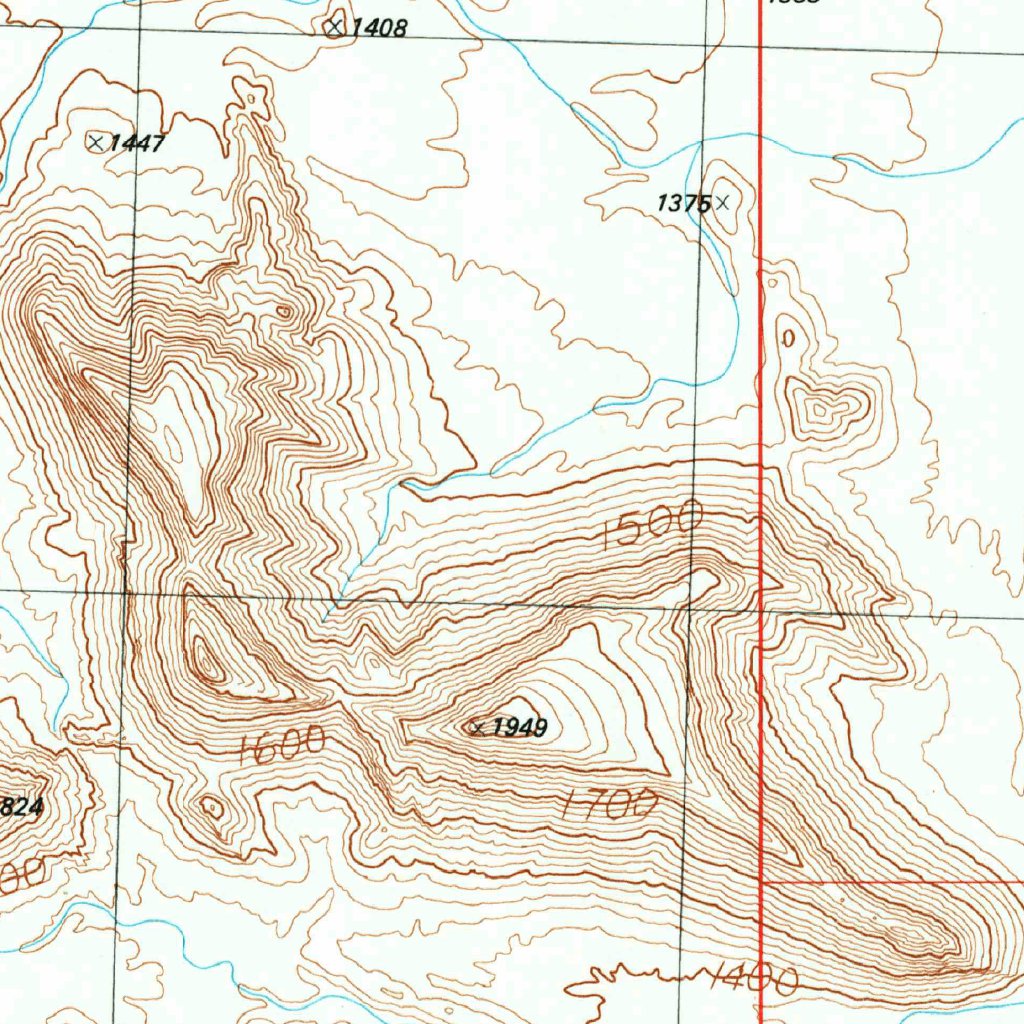 Kofa Deep Well, AZ (1990, 24000-Scale) Map by United States Geological ...