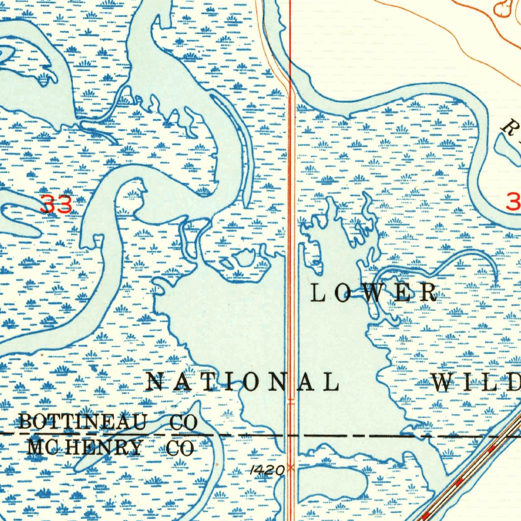 Kramer, ND (1950, 24000-Scale) Map by United States Geological Survey ...