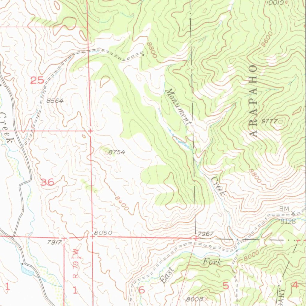 Kremmling, CO (1956, 62500-Scale) Map by United States Geological ...