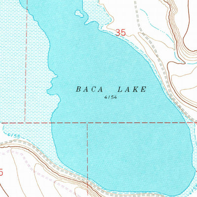 Krumbo Reservoir, OR (1967, 24000-Scale) Map by United States ...