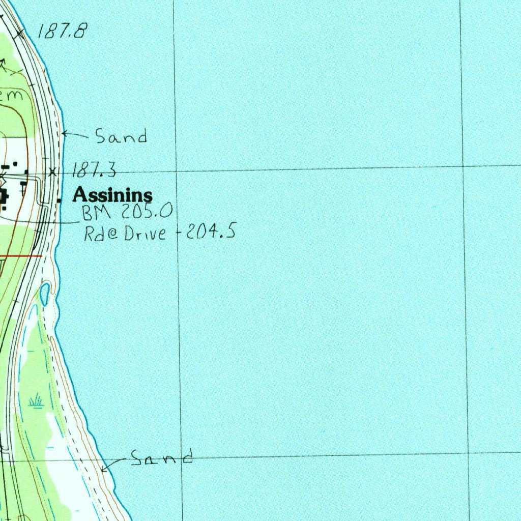 L'Anse, MI (1985, 24000-Scale) Map by United States Geological Survey ...