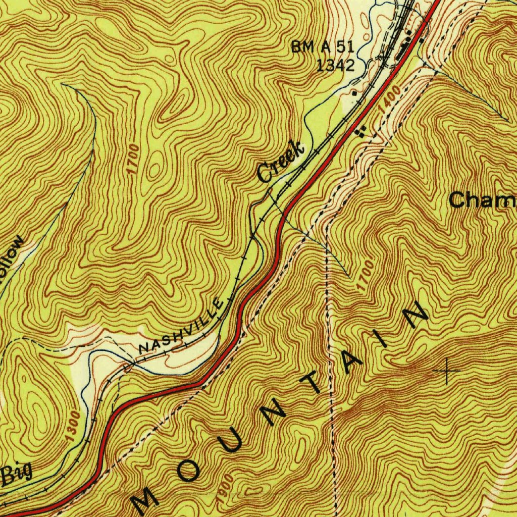 La Follette, TN (1946, 24000-Scale) Map by United States Geological ...