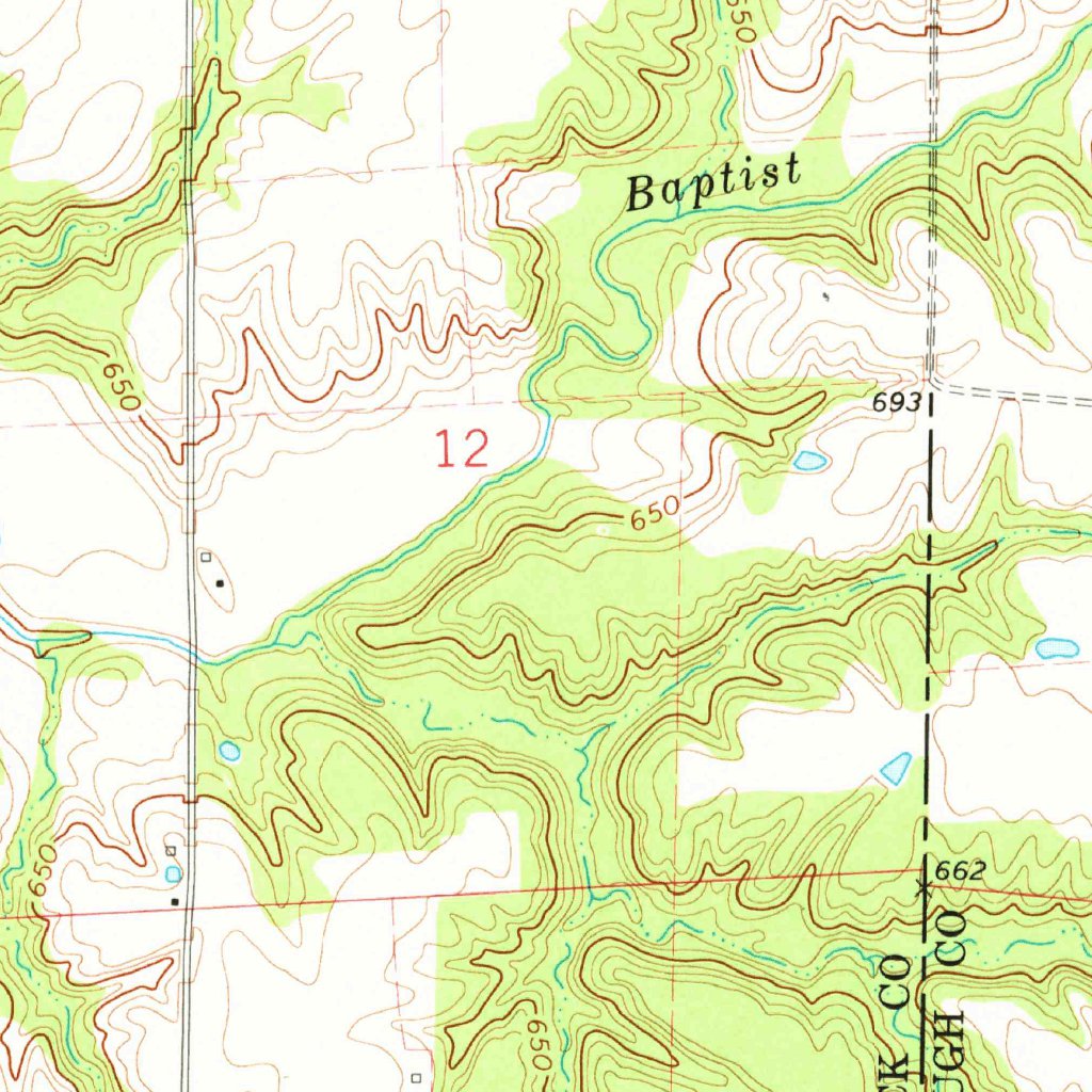 La Harpe, IL (1974, 24000-Scale) Map by United States Geological Survey ...