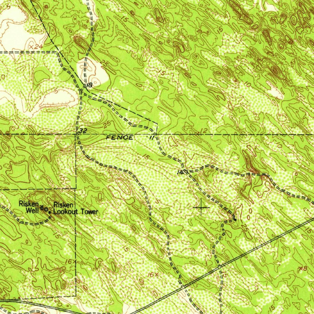 La Parra Ranch, TX (1955, 62500-Scale) Map by United States Geological ...